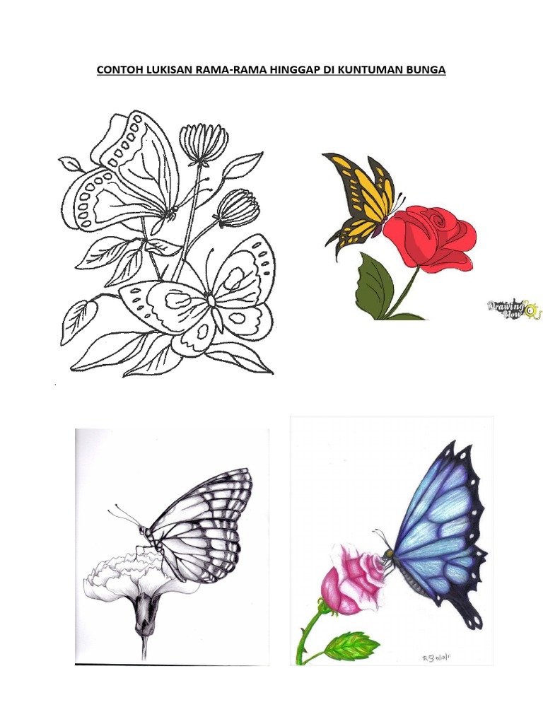 Contoh Lukisan Rama-Rama | PDF