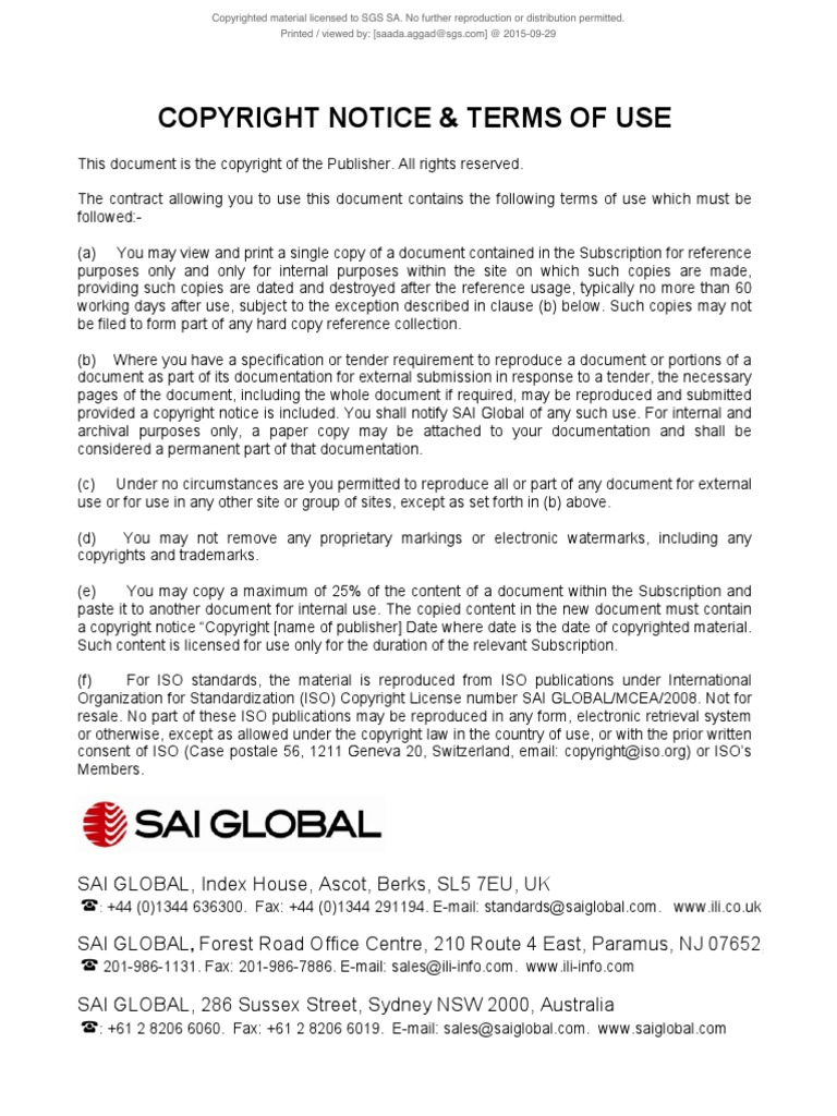 ISO 9001-2015 - Copie | PDF | Copyright | International Organization For Standardization