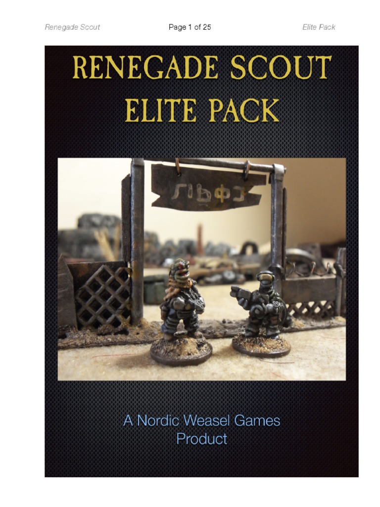 Renegade Scout Expansion Pack Overview | PDF | Tanks | Infantry