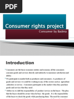 Consumer Rights Project (ECONOMICS CLASS 10) | PDF | Consumer ...