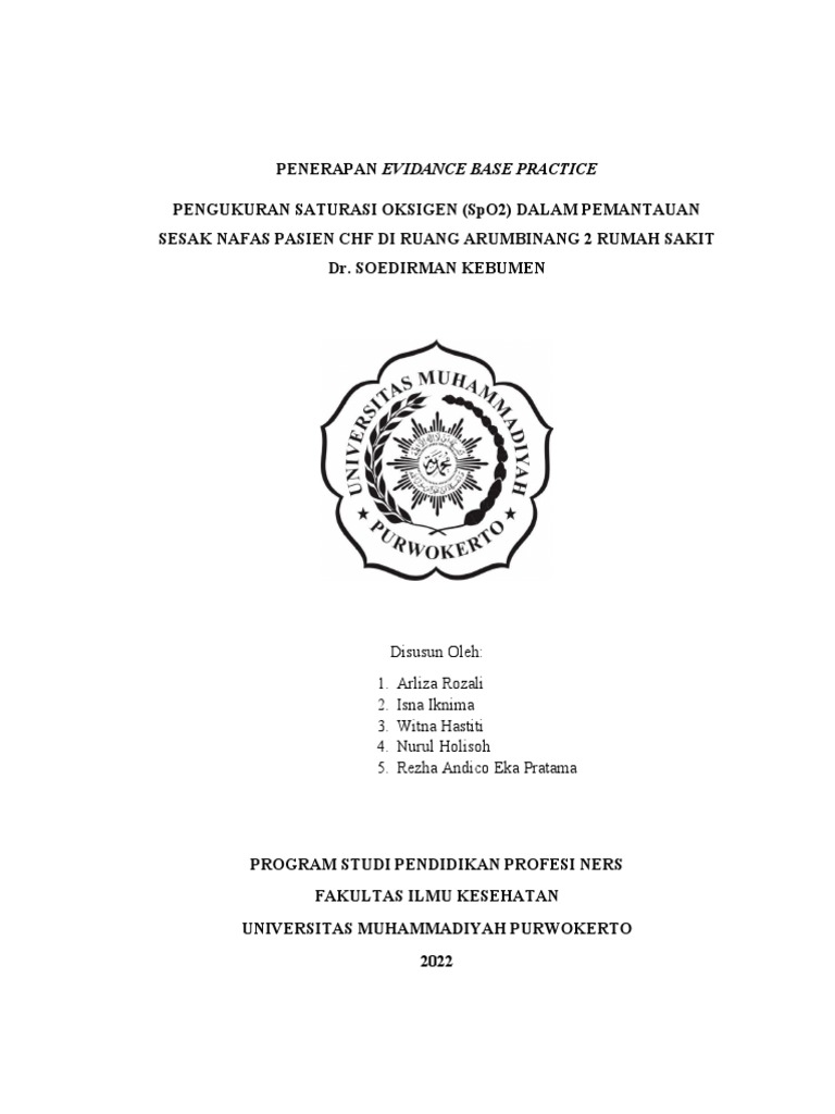 EBP Kelompok 24 Dengan Pasien CHF | PDF | Kesehatan Holistik
