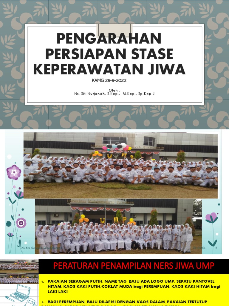 Persiapan Stase Keperawatan Jiwa | PDF