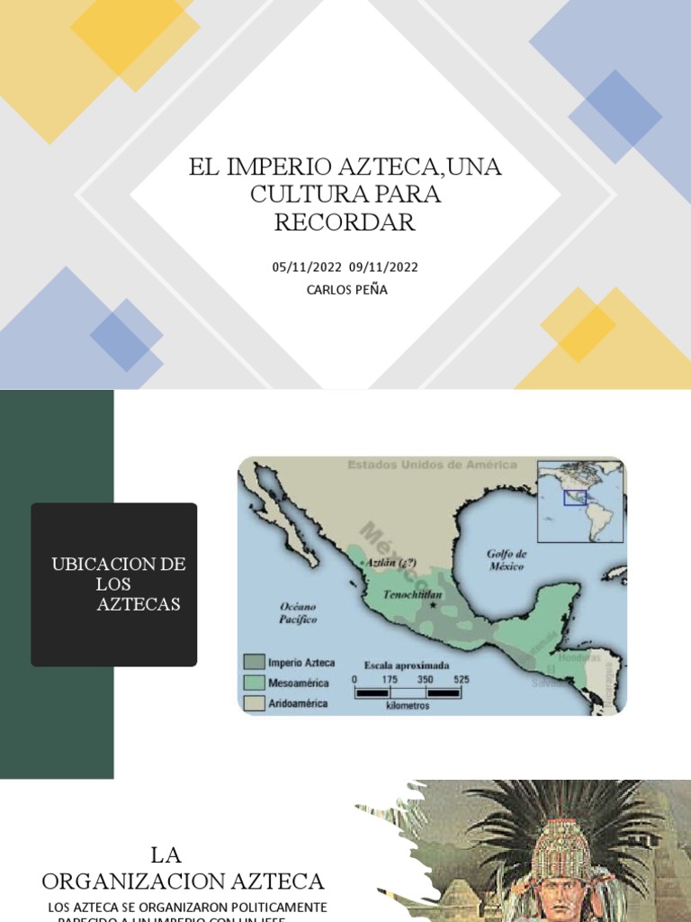 PPT CARLOS PEÑA LOS AZTECAS | PDF