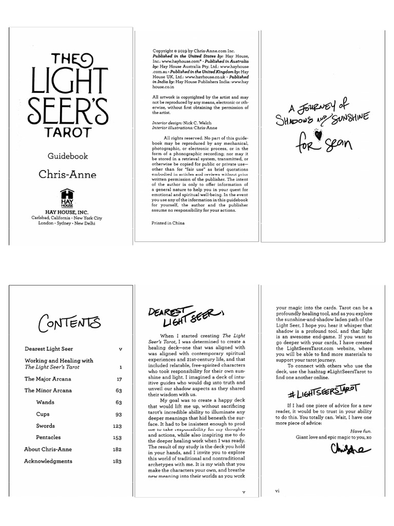 The Light Seers Tarot Teste | PDF