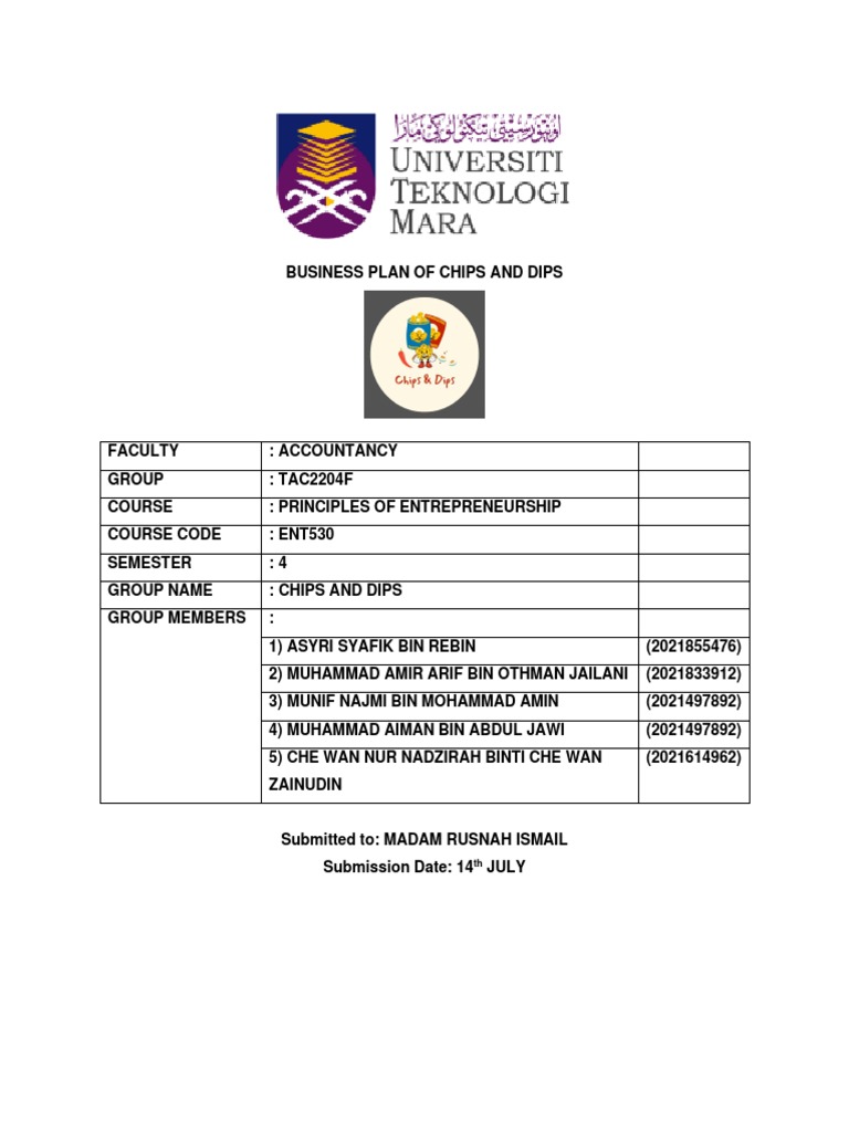 4F - Chips and Dips | PDF