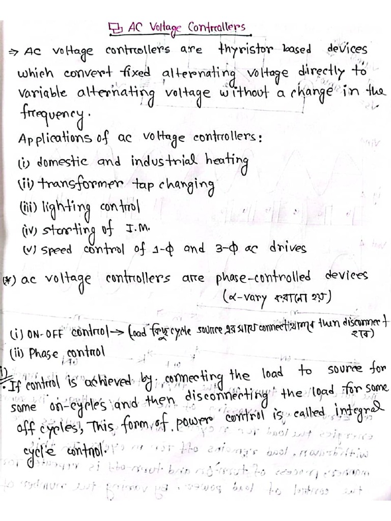 Ac Voltage Controller CT 3 | PDF