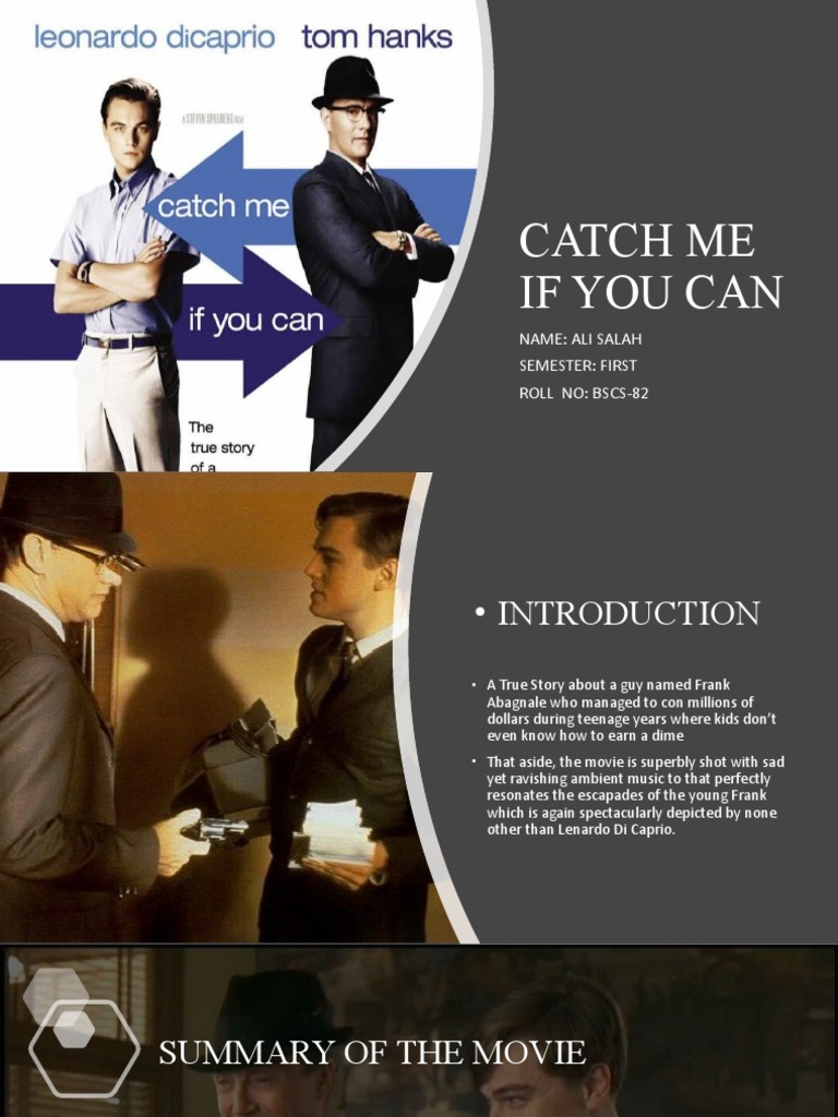 Catch Me If You Can: Movie Summary | PDF