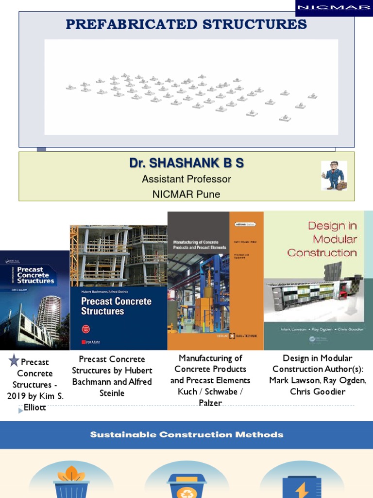 1 Prefabricated Structures | PDF | Prestressed Concrete | Precast Concrete