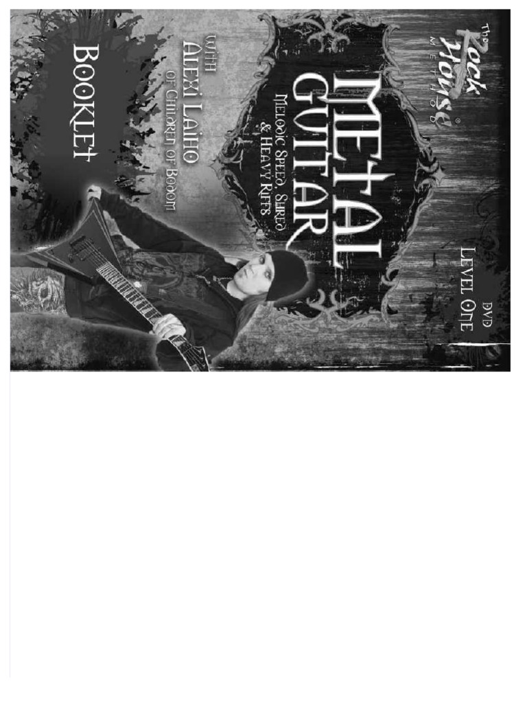 PDF 88236250 Metal Guitar Level 1 Alexi Laiho Compress | Download Free PDF | Chord (Music ...