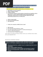 UCAT SJT Cheat Sheet | PDF | Medical Ethics | Medicine