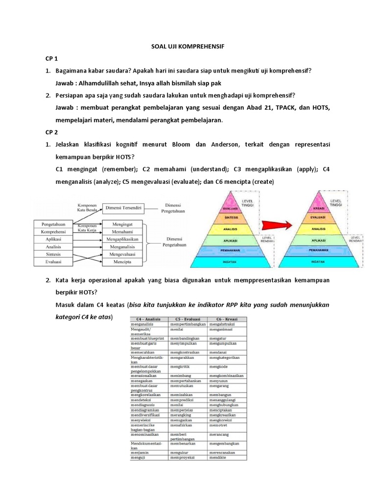 Soal Uji Komprehensif Fix | PDF