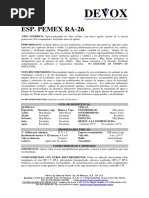 FICHA TECNICA B63-Promax-Acabado-Epoxico RA26 | PDF | Pintar | Epoxy