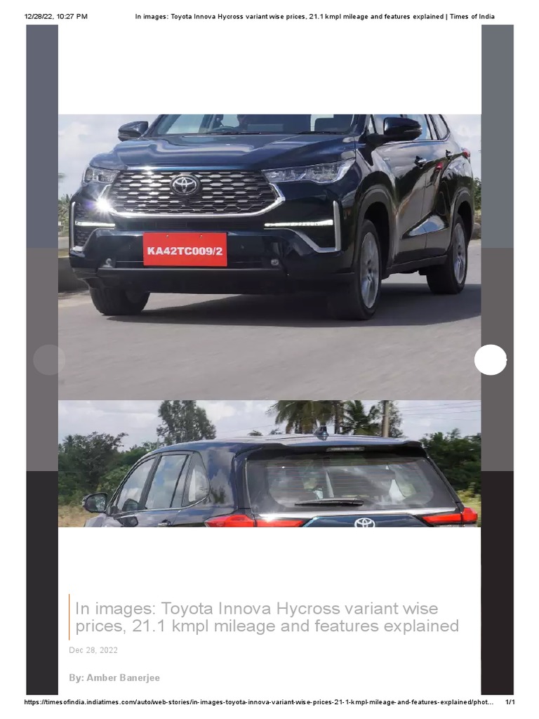 Toyota Innova | PDF