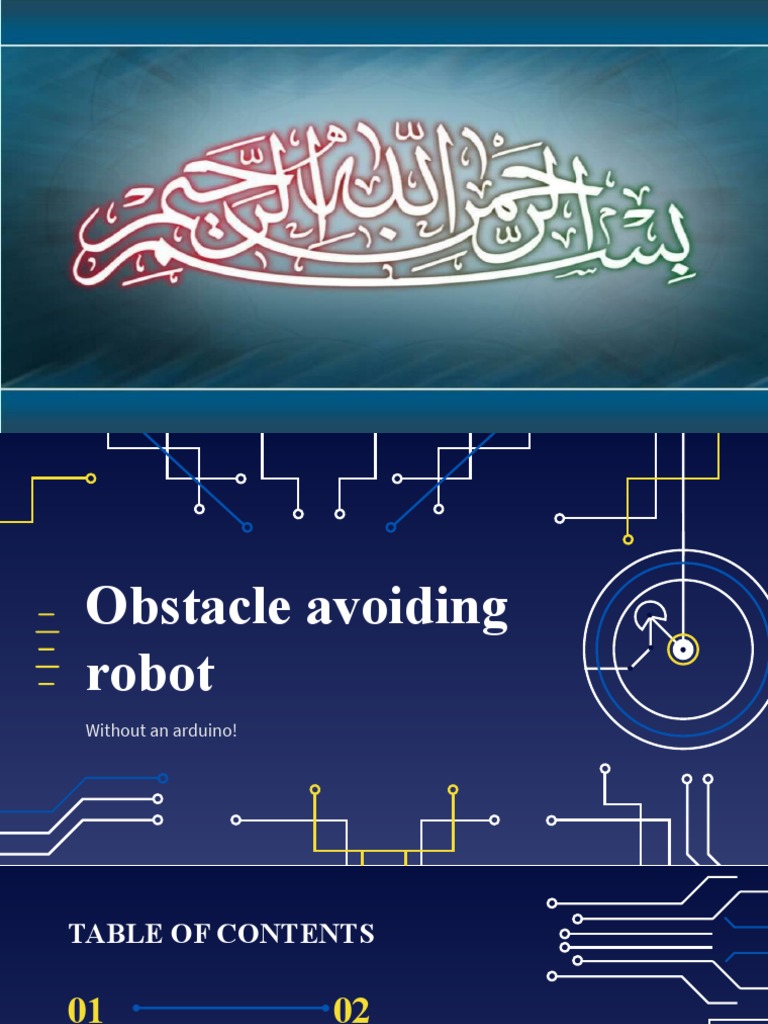 Obstacle Avoiding Robot Ppt-2 | Download Free PDF | Robotics | Robot