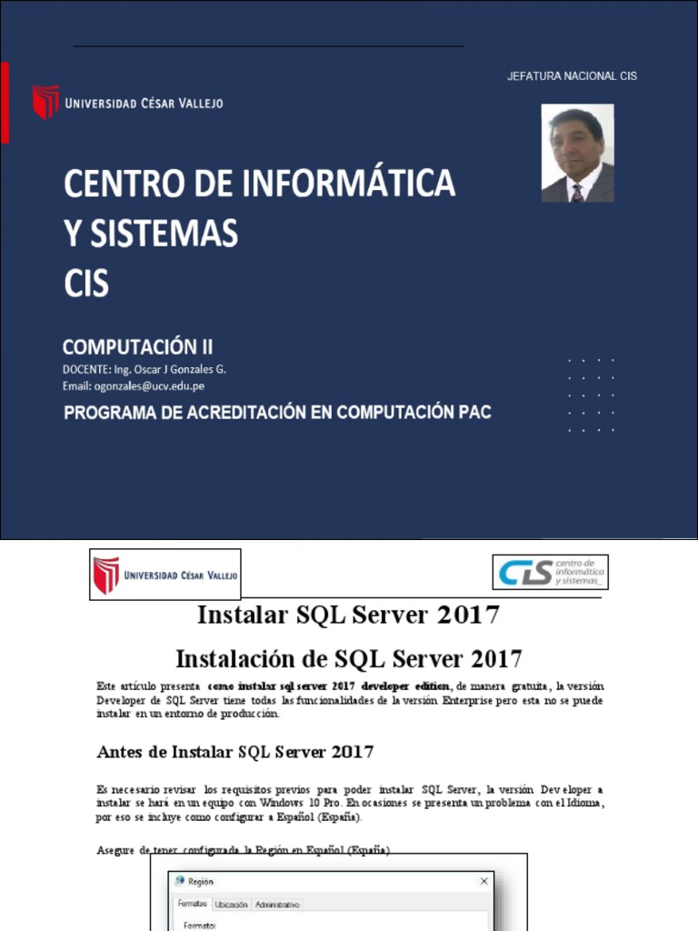 Paso a paso para instalar SQL Server 2017 Developer Edition y Microsoft SQL Server Management ...