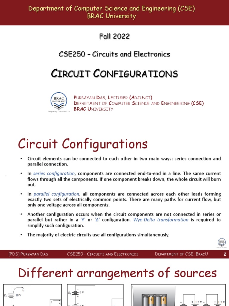 Circuit Configurations | PDF | Series And Parallel Circuits ...