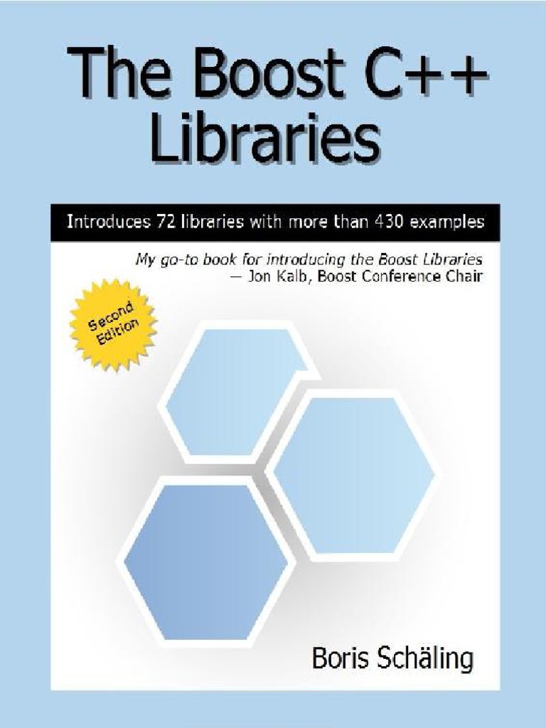 Boris Schäling - The Boost C++ Libraries (2014) | PDF | Programming ... Boris Schäling - The Boost C++ Libraries (2014) | PDF | Programming ...