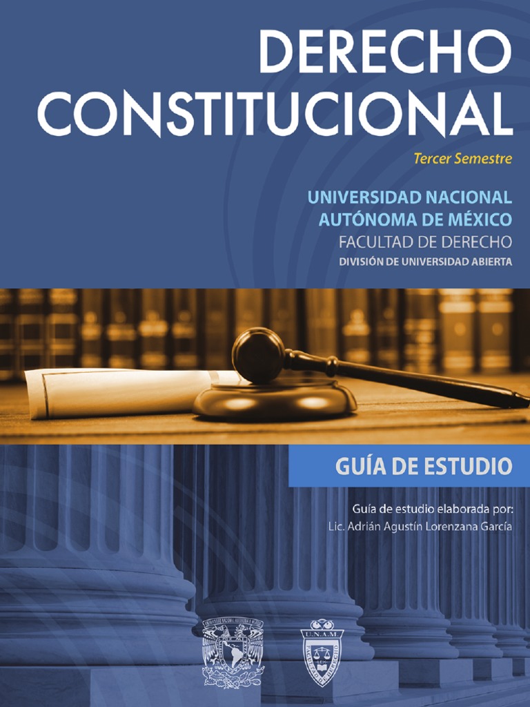 Guia Derecho Constitucional | PDF | Federación | México