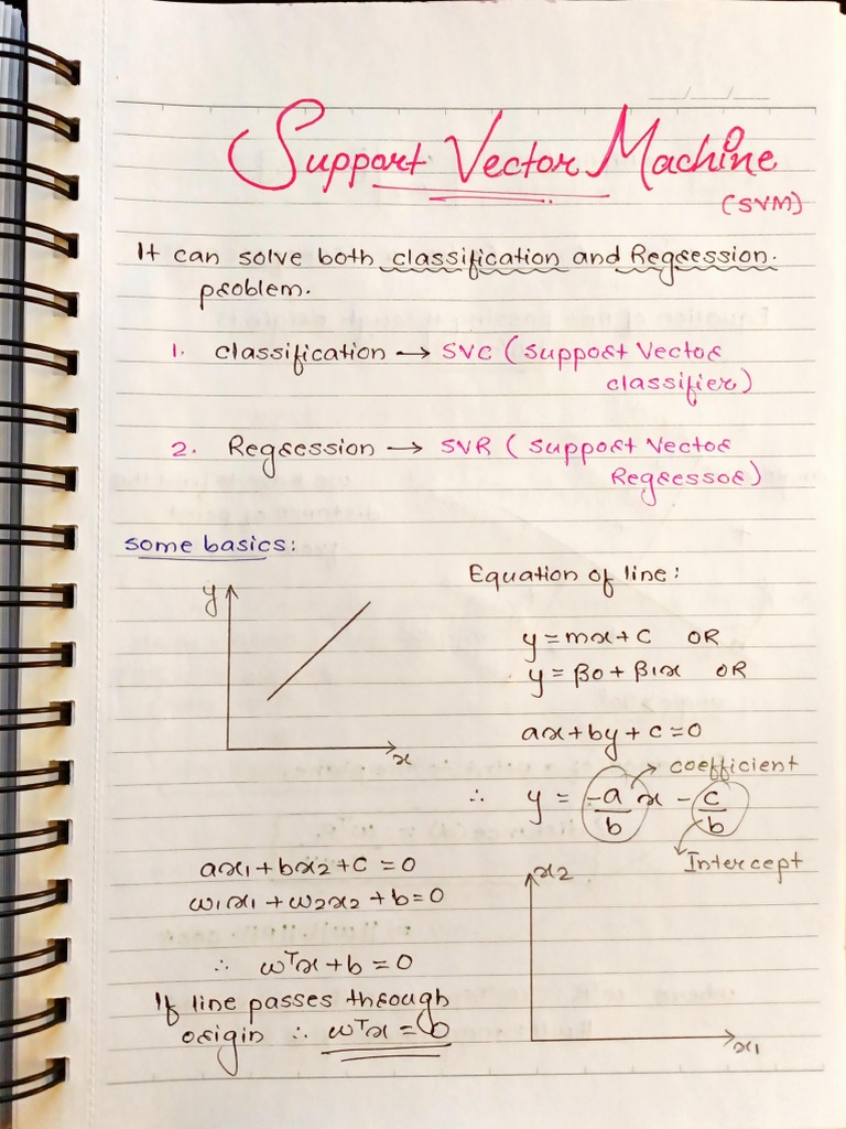 Support Vector Machine | PDF | Elementary Mathematics | Statistical Classification