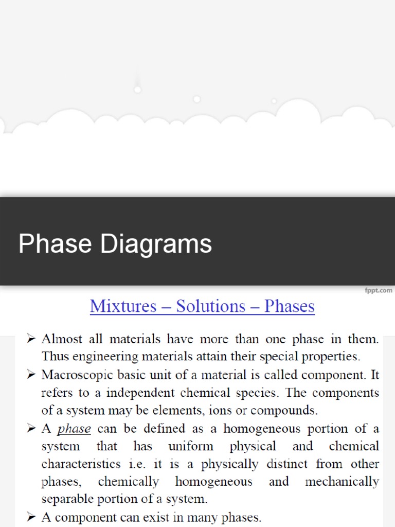 Phase Diagrams | PDF