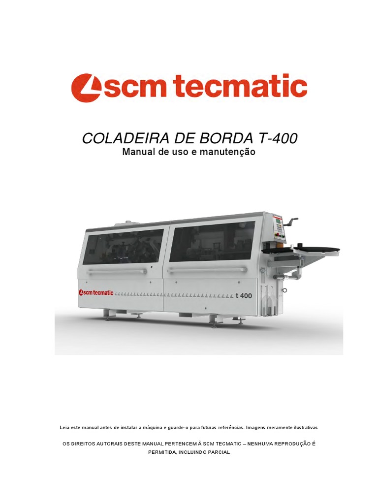Manual T400 | PDF | Cadeia de suprimentos | Máquinas
