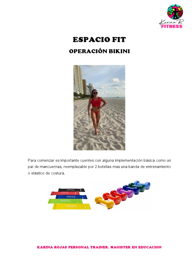 Entrenamiento para Descargar Operacion Bikini | PDF | Cocina, comidas y vino