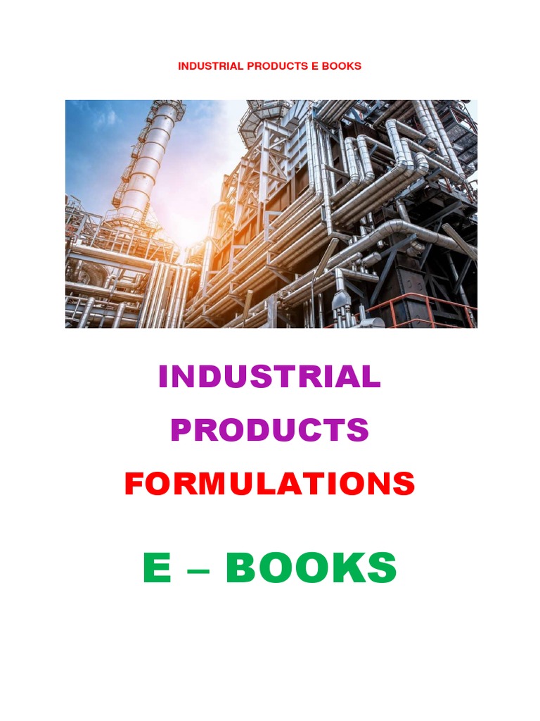 Aluminium Cleaner and Polisher Formulations and Production Process ...