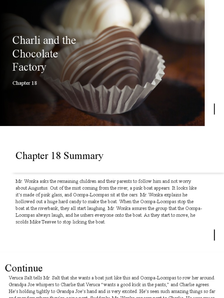 Charli and The Chocolate Factory | PDF