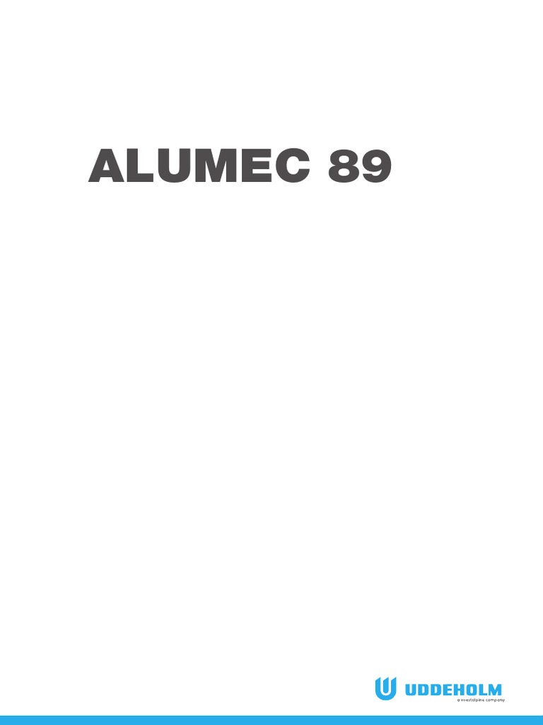 Alumec 89 Eng - P - 1910 E7 | PDF | Grinding (Abrasive Cutting ...