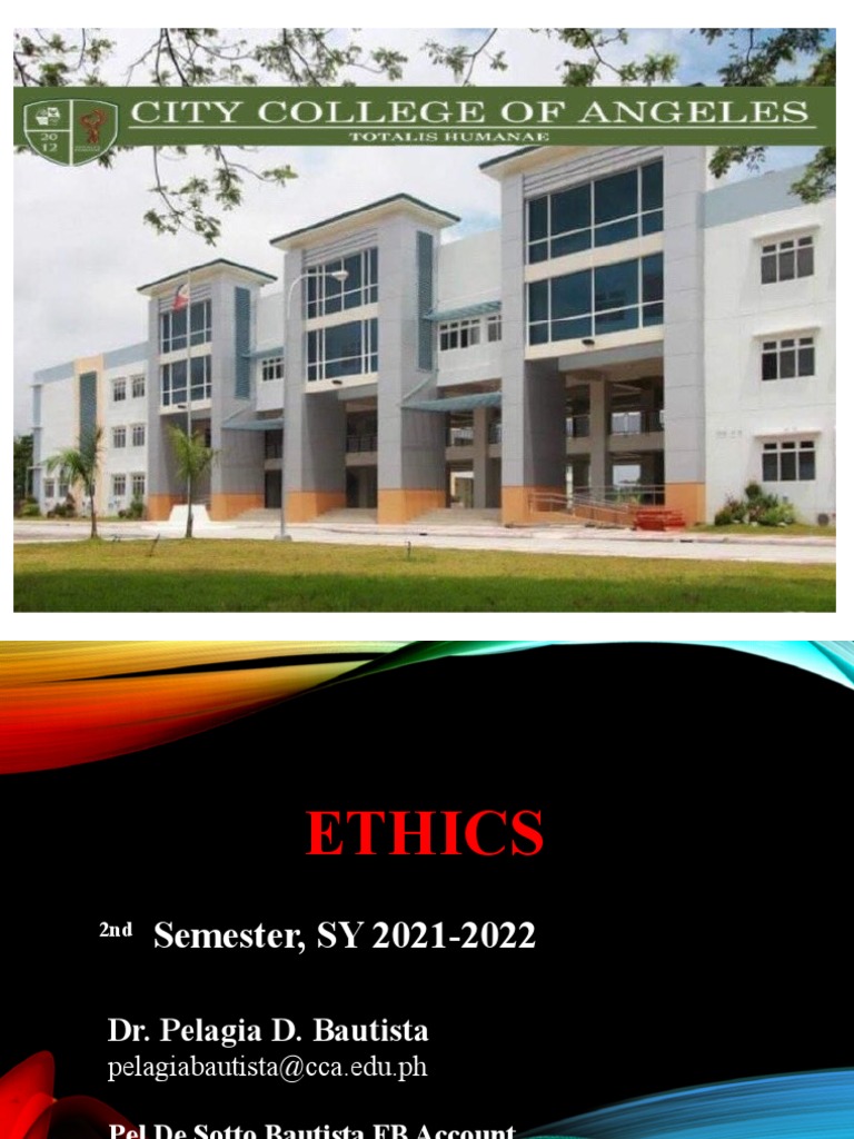 ETHICS Module 1 2nd Sem SY 21-22 | PDF | Morality | Reason