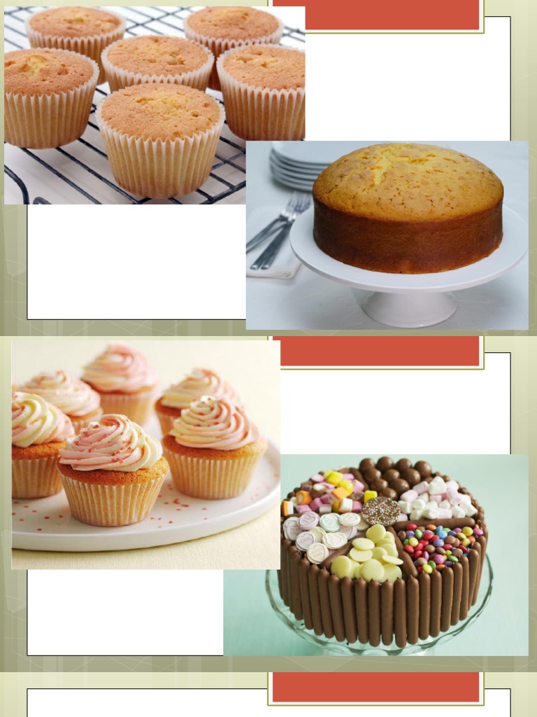 Types of Cake Icing and Fillings | PDF | Icing (Food) | Cakes