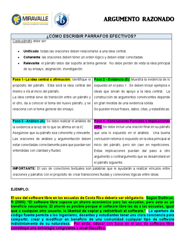 Argumento Razonado-1621263888190 | PDF | Software libre | Hora