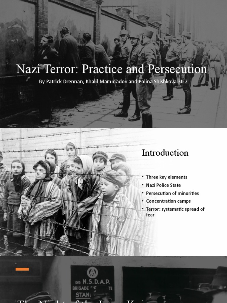 Presentation Nazi Terror | PDF | Nazi Germany | Gestapo
