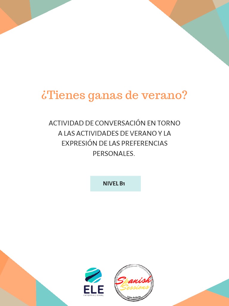 Actividades de Verano y Preferencias | PDF | Artes del Lenguaje y ...