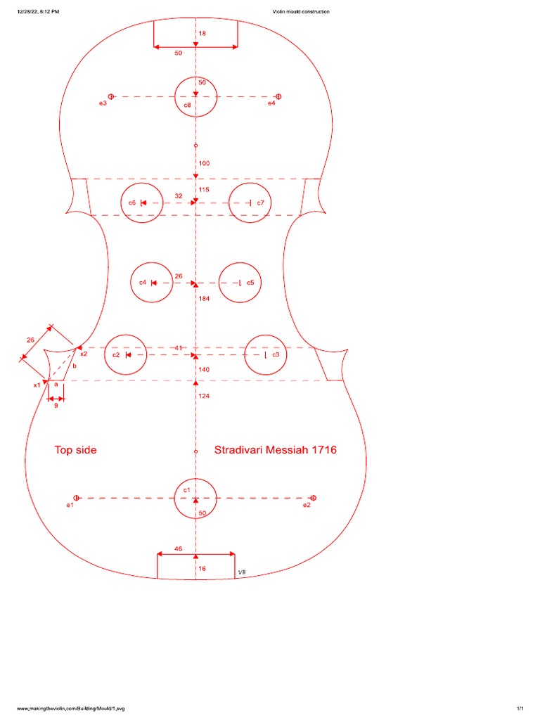 Molde Violino 2 | PDF