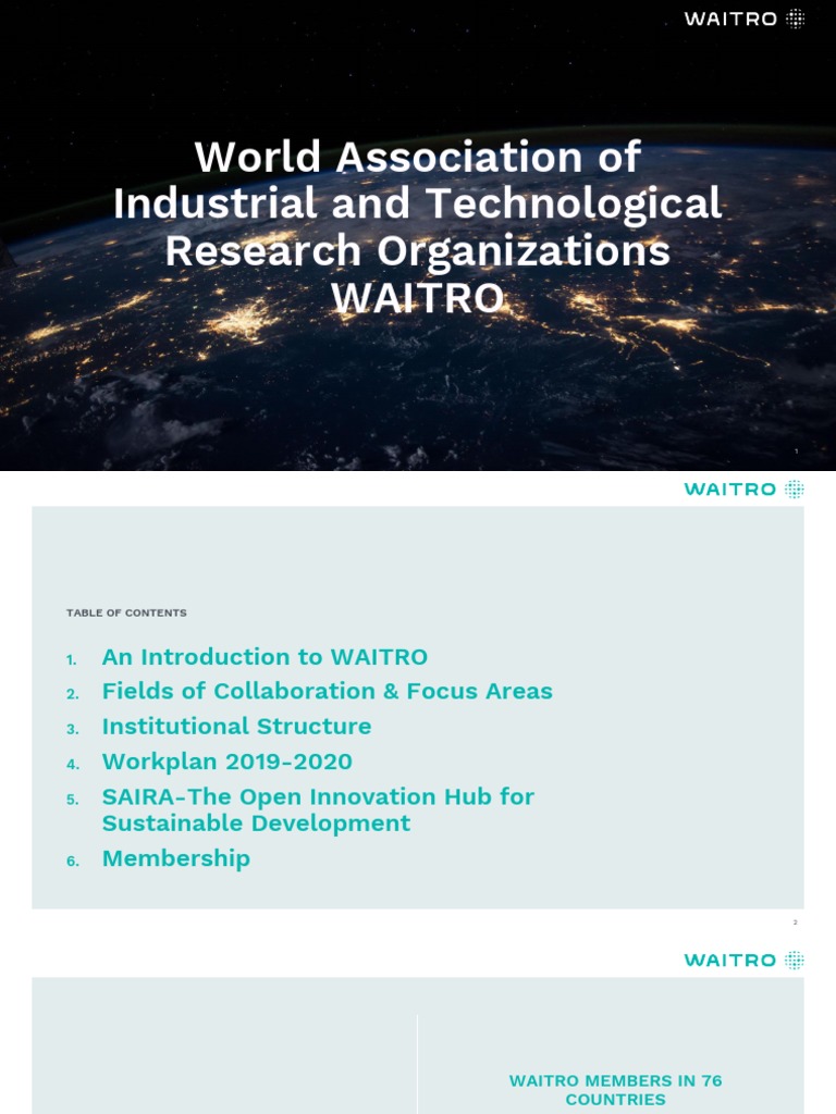 Global Network for RTO Collaboration | PDF | Innovation | Sustainability