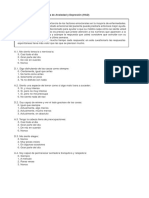 MoCA Test 8.3 Versión Mexicana | PDF | Cognición