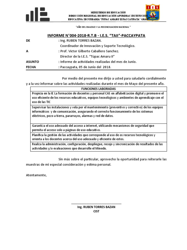 Informe-004 Cist | PDF | Internet | Informática
