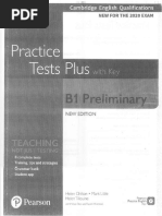 Ready For B1 Preliminary For Schools Practice Tests ANSWER KEYS | PDF ...