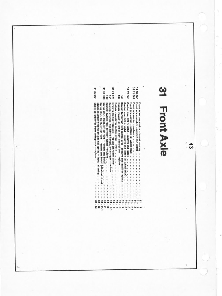 BMW E30 Chassis 3 | PDF