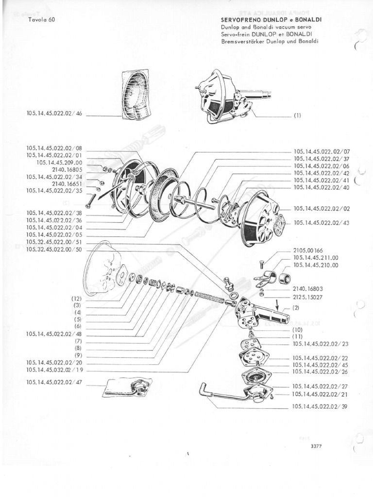 Brake Booster, Exploded | PDF
