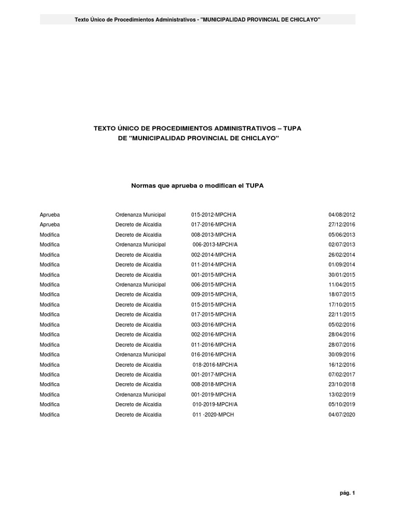 Tupa Chiclayo | PDF | Apelación