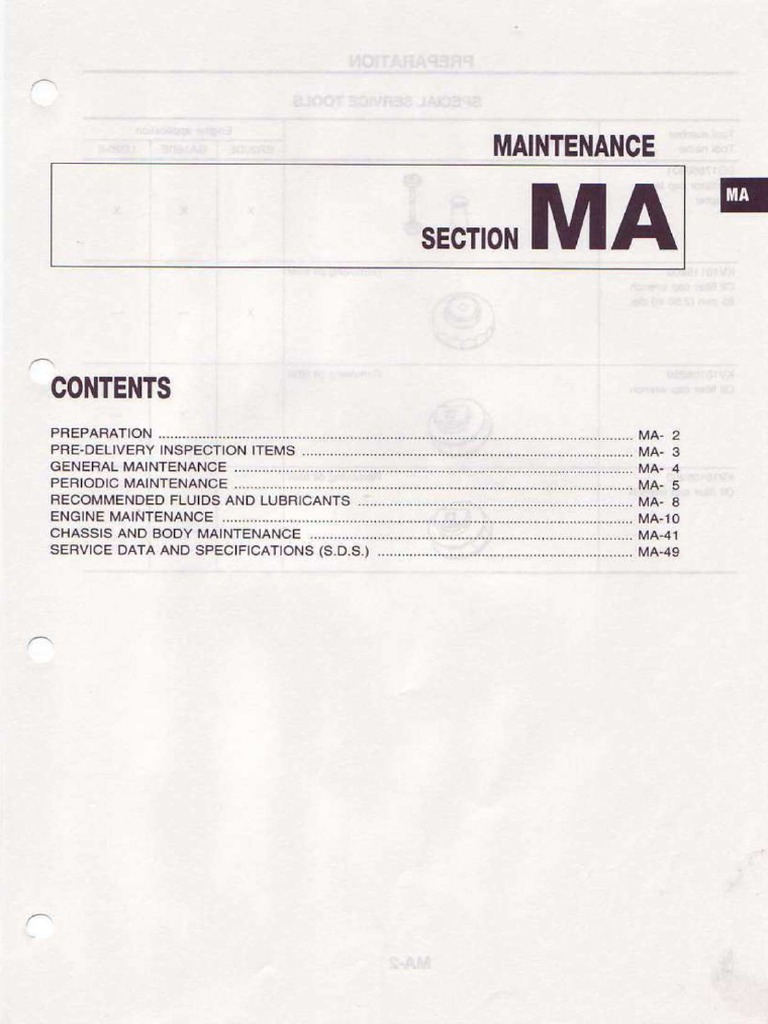 Nissan LD20II Con Correa | PDF