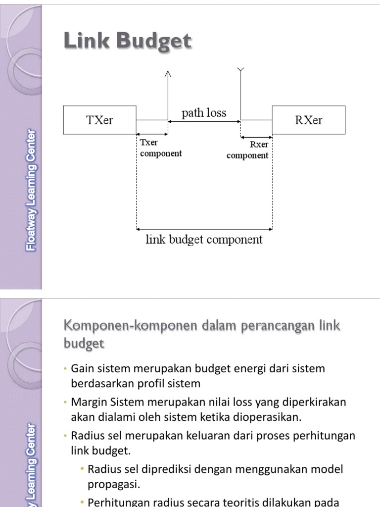 Link Budget | PDF