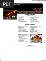 BQT Menu | PDF | Lunch | Curry