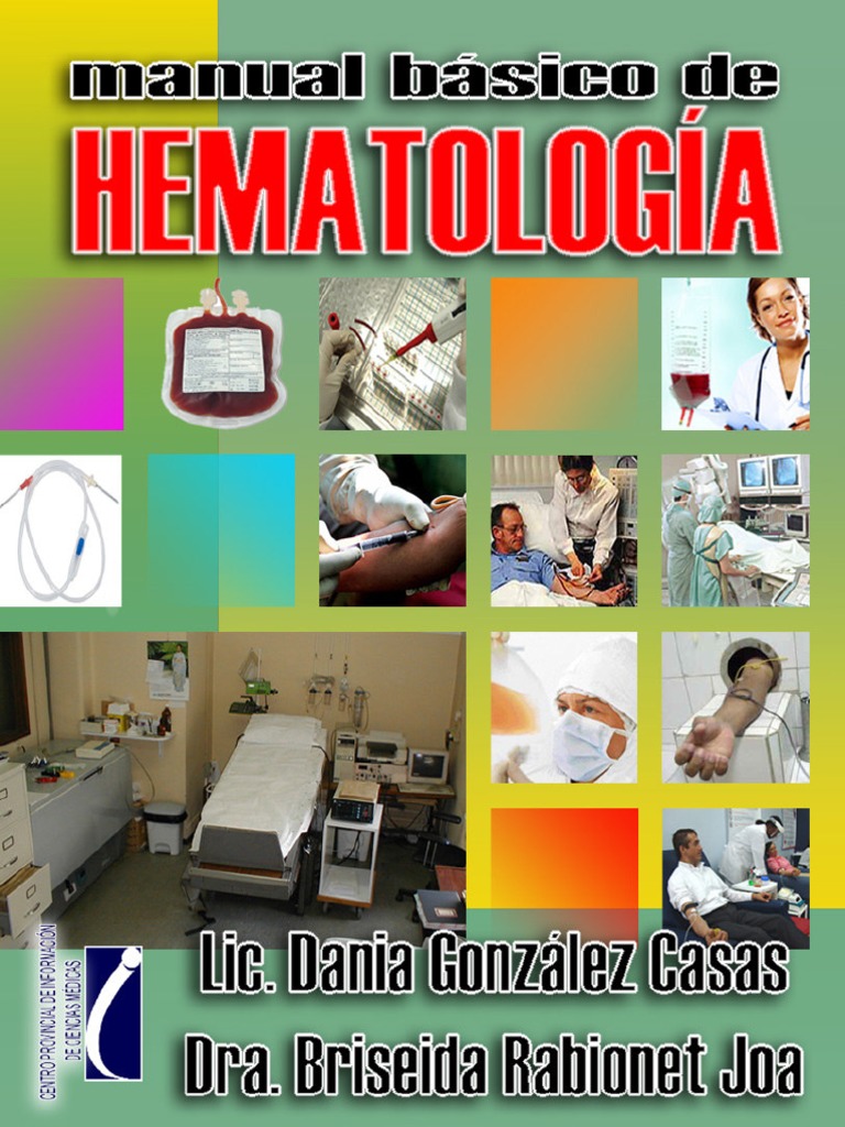 Manual de Hematología-1 | PDF | Hematopoyesis | Sangre