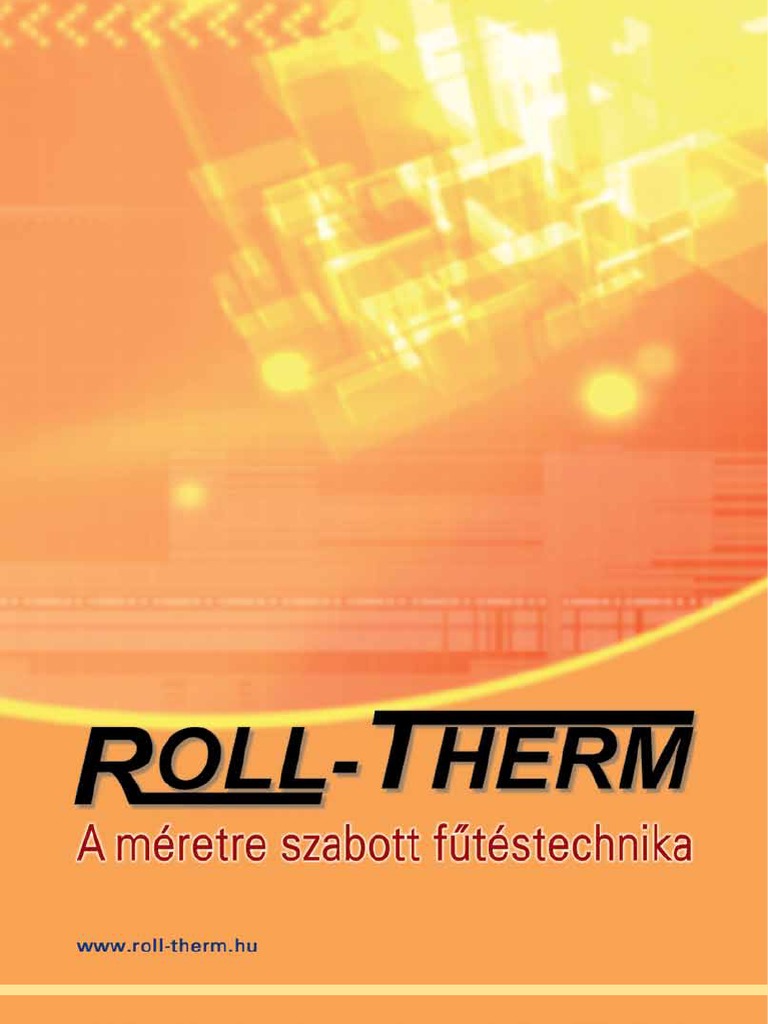 Roll-Therm Padl Szegely Pros | PDF