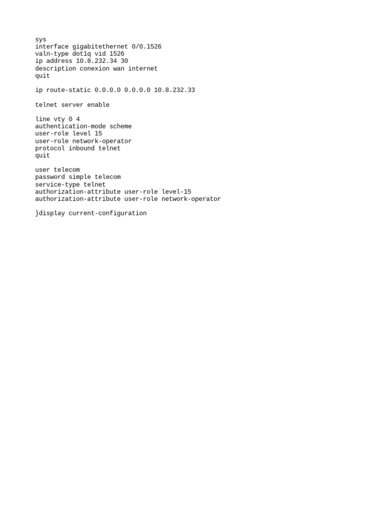Comandos Router HP | PDF | Computers