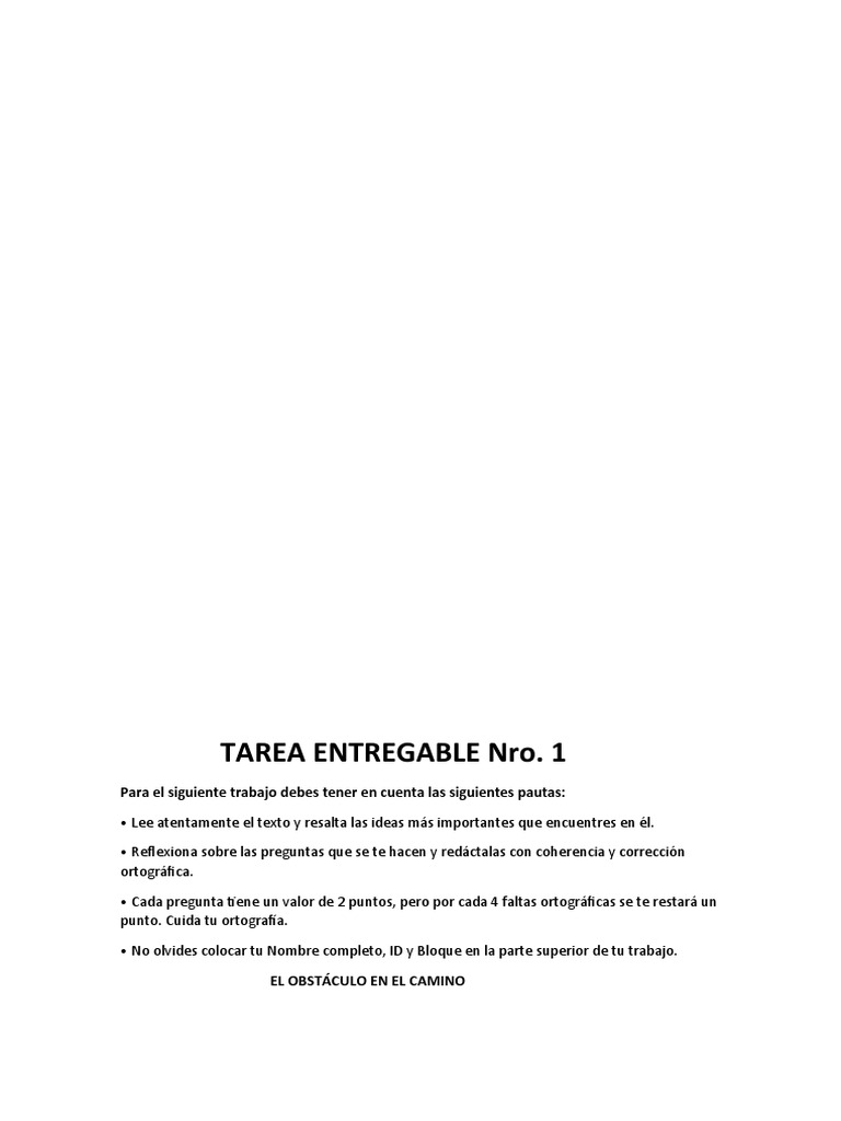 Tarea Entregable Lenguaje 1 | PDF | Verbo | Sustantivo