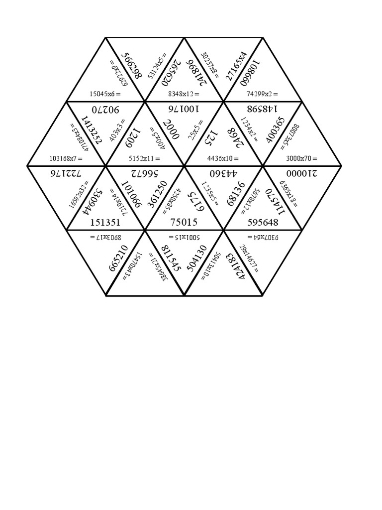 Jawapan Darab Tarsia Tahun 6 | PDF Jawapan Darab Tarsia Tahun 6 | PDF